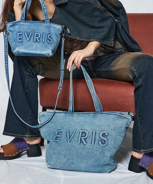 EVRIS（エヴリス） トートバッグ 「EVRIS/エブリス」ロゴエンボス
