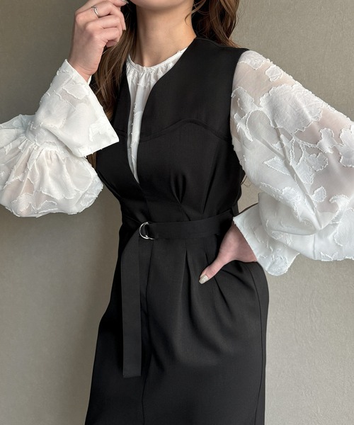 Yahoo!オークション - 「JUNOAH」 サロペットスカート X-LARGE グレー ...