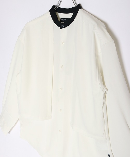 Naive magic（ナイーブマジック） 長袖シャツ M ホワイト メンズ : ZOZOTOWN Yahoo!店 - 通販 - Yahoo!ショッピング