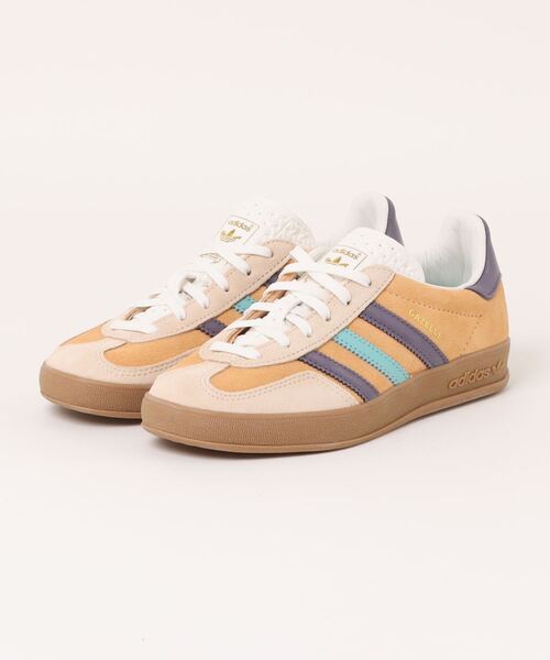 adidas スニーカー アディダス GAZELLE INDOOR ガゼルインドア IG1636 GLOO/SHAV/OWHI メンズ ...