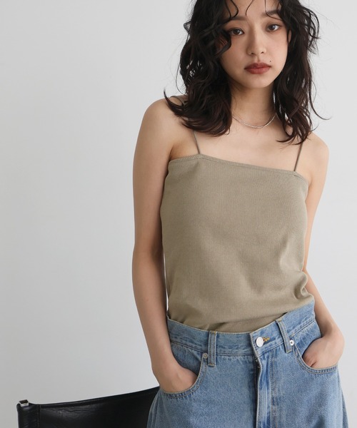 hellam キャミソール カップ付リブキャミソール : ZOZOTOWN Yahoo!店 - 通販 - Yahoo!ショッピング