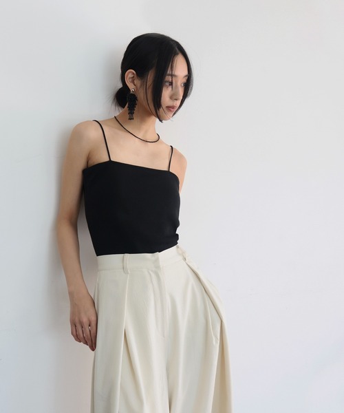 hellam キャミソール カップ付リブキャミソール : ZOZOTOWN Yahoo!店 - 通販 - Yahoo!ショッピング