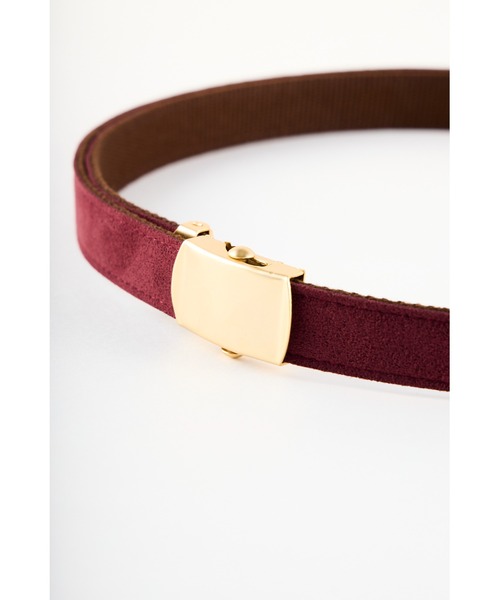 ottilie ベルト suede GI belt / スエードガチャベルト レディース メンズ : ZOZOTOWN Yahoo!店 - 通販 - Yahoo!ショッピング