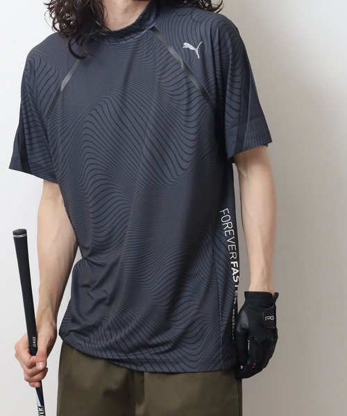 PUMA（プーマ） tシャツ ゴルフ PF ストレッチAOPモックネック メンズ : ZOZOTOWN Yahoo!店 - 通販 - Yahoo!ショッピング