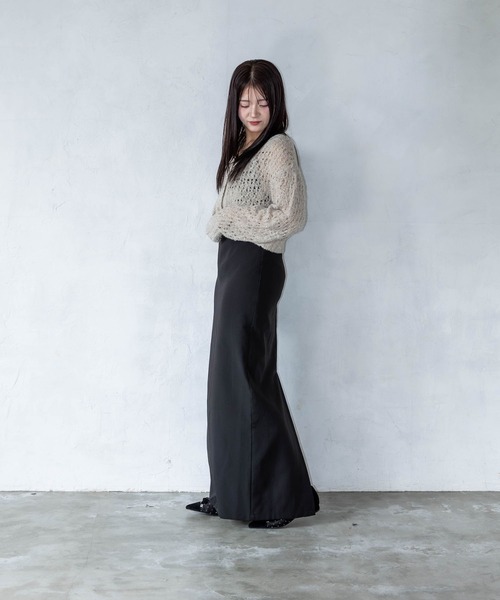 EVOL（イーボル） パンプス 「ふかふか・軽量」シアー2cmバレエ IZ5818