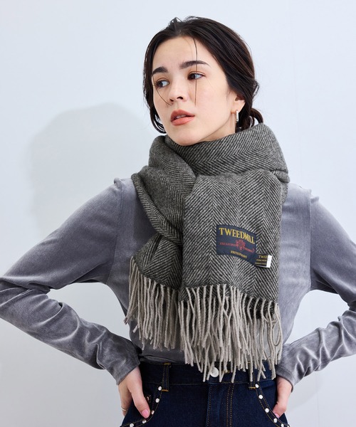 ストール 「TWEEDMILL/ツイードミル」大判ストール レディース : 88004197 : ZOZOTOWN Yahoo!店 - 通販 - Yahoo!ショッピング