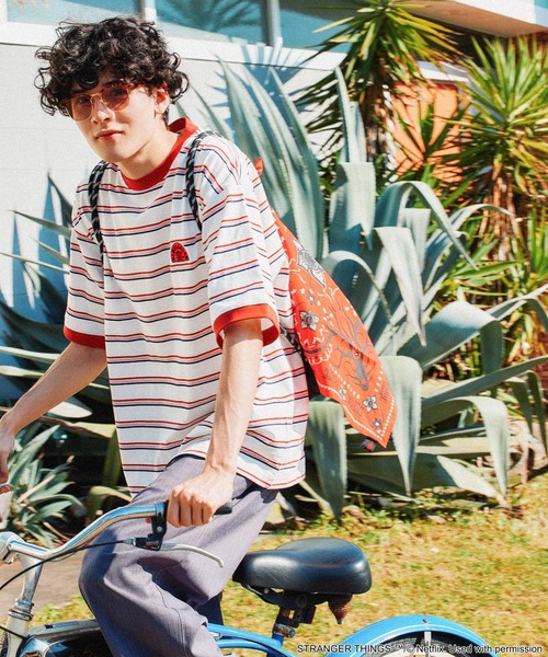 niko and… tシャツ 「STRANGER THINGS」コラボ ボーダーTシャツ メンズ : ZOZOTOWN Yahoo!店 - 通販 - Yahoo!ショッピング