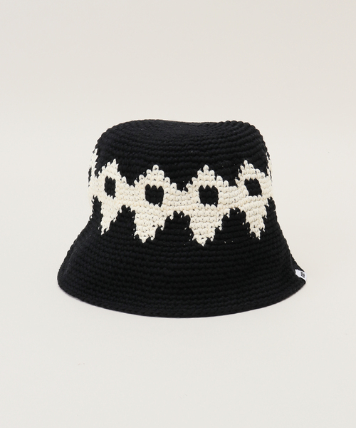 レディース 帽子 ハット 「OBEY/オベイ」VICEROY CROCHET BUCKET HAT：ハット :82262198 ...
