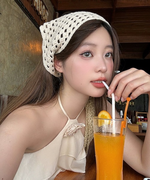 shopnikoniko バブーシュカ ニット クロシェ編み : ZOZOTOWN Yahoo!店 - 通販 - Yahoo!ショッピング