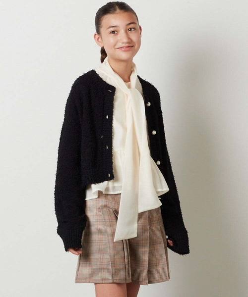 カーディガン [150-160]ショートカーディガン :77398200:ZOZOTOWN Yahoo!店 - 通販 - Yahoo!ショッピング