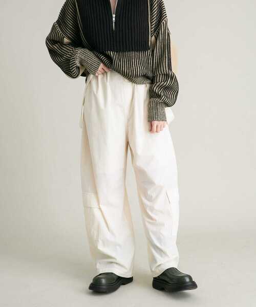 Yahoo!オークション - 「KBF」 パンツ ONE アイボリー レディース