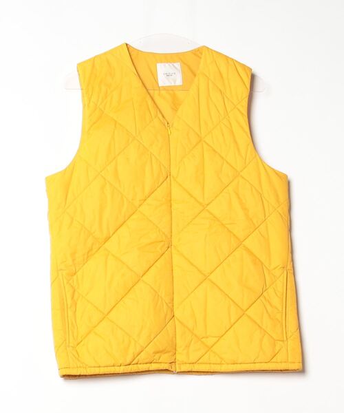 「EDIFICE」 ベスト MEDIUM イエロー メンズ : 84819201 : ZOZOTOWN Yahoo!店 - 通販 - Yahoo!ショッピング