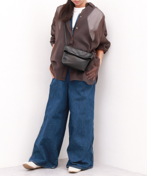 perche（ペルケ） ショルダーバッグ バッグ perche / ガーメントレザー