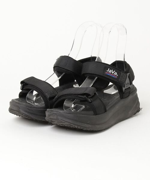 Java 「Java」 フラットサンダル 24.5cm ブラック レディース : ZOZOTOWN Yahoo!店 - 通販 - Yahoo!ショッピング