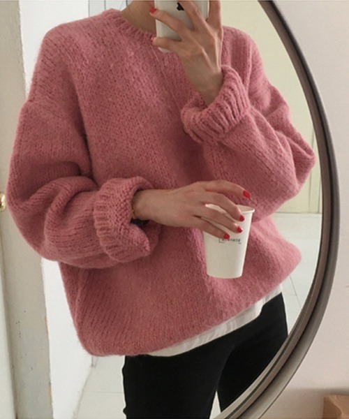 HALEY PESCA 長袖ニット FREE ピンク レディース : ZOZOTOWN Yahoo!店 - 通販 - Yahoo!ショッピング