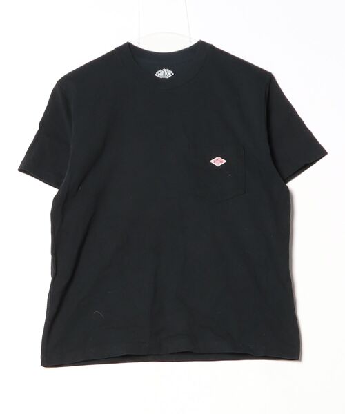 Danton 「DANTON」 ワンポイント半袖Tシャツ 36 ブラック メンズ : ZOZOTOWN Yahoo!店 - 通販 - Yahoo!ショッピング