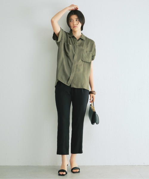 Yahoo!オークション - 「GALLARDAGALANTE」 半袖シャツ FREE カーキ レ...