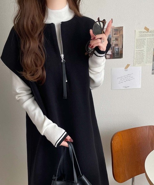 classicalelf 「classicalelf」 ノースリーブワンピース MEDIUM ブラック レディース : ZOZOTOWN Yahoo!店 - 通販 - Yahoo!ショッピング