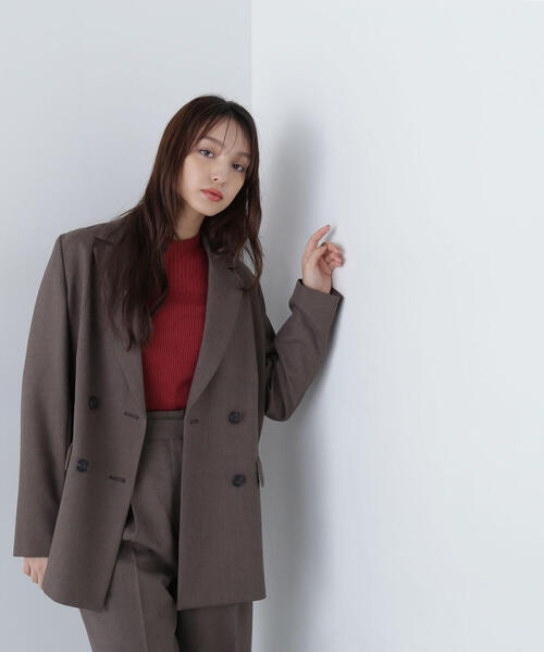NATURAL BEAUTY BASIC 「NATURAL BASIC」 テーラードジャケット MEDIUM ブラウン レディース : ZOZOTOWN Yahoo!店 - 通販 ...