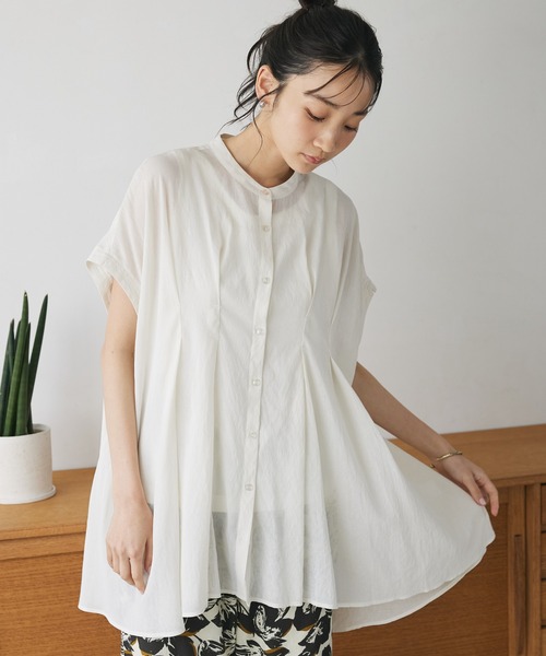 CRAFT STANDARD BOUTIQUE 「CRAFT BOUTIQUE」 半袖チュニック FREE オフホワイト レディース : ZOZOTOWN Yahoo!店 - 通販 ...