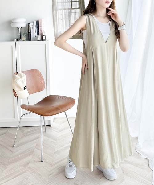 Yahoo!オークション - 「classicalelf」 ノースリーブワンピース MEDIU...