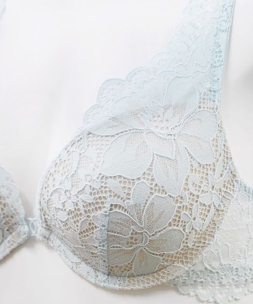 ANNEBRA（ファッション） ブラジャー Pleat ストリング付きデコルテレースモールドカップブラジャー : ZOZOTOWN Yahoo ...