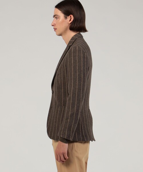 BARBA ジャケット テーラードジャケット 「別注」BARBA Dynamic ウールナイロン シングルブレステッド2Bジャケット メンズ : ZOZOTOWN Yahoo!店 - 通販 ...