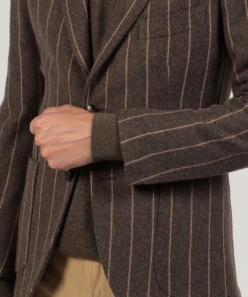 BARBA ジャケット テーラードジャケット 「別注」BARBA Dynamic ウールナイロン シングルブレステッド2Bジャケット メンズ : ZOZOTOWN Yahoo!店 - 通販 ...