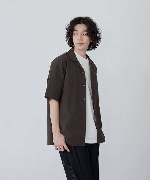 coen シャツ エンボスオープンカラーシャツ（WEB限定カラー） メンズ : ZOZOTOWN Yahoo!店 - 通販 - Yahoo!ショッピング