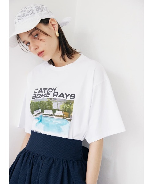 COEL tシャツ COEL×Yuji Takeuchi CATCH SOME RAYS フォトTシャツ レディース : ZOZOTOWN Yahoo!店 - 通販 - Yahoo!ショッピング