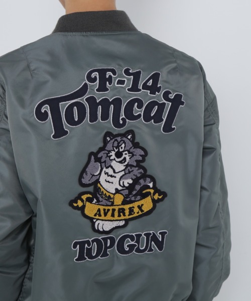 AVIREX ma1 ma-1 「直営店限定」LIGHT MA-1 ”TOMCAT”/ライトMA-1トムキャット レディース ...