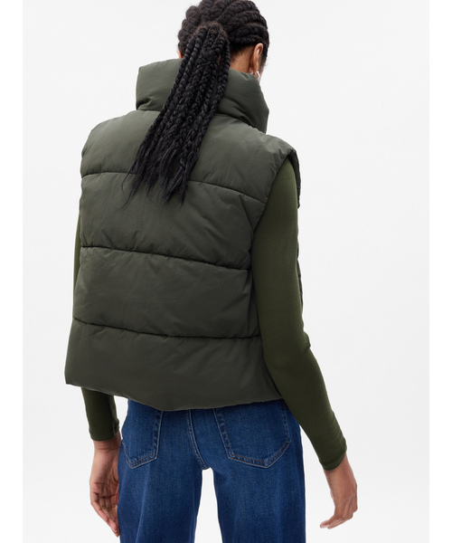 Yahoo!オークション - 「GAP」 ベスト XX-SMALL グリーン レディース