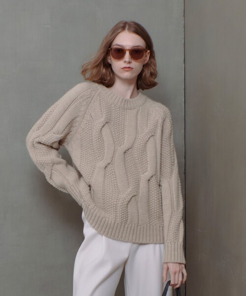 ニット 「予約」ランダムケーブルプルオーバー レディース : 87803206 : ZOZOTOWN Yahoo!店 - 通販 - Yahoo ...