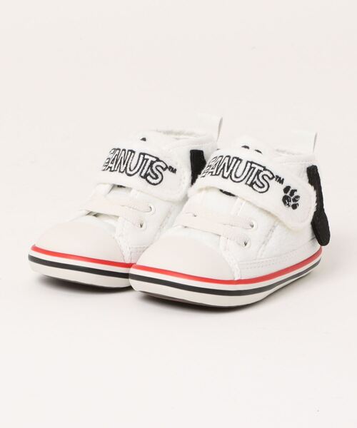 CONVERSE（コンバース） スニーカー 12-15 BABY AS N PEANUTS SP V-1 ベビー オールスター N ピーナッツ ...