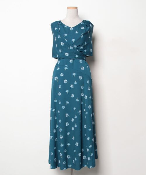 INDIVI 「INDIVI」 半袖ワンピース 38 ブルー レディース : ZOZOTOWN Yahoo!店 - 通販 - Yahoo!ショッピング