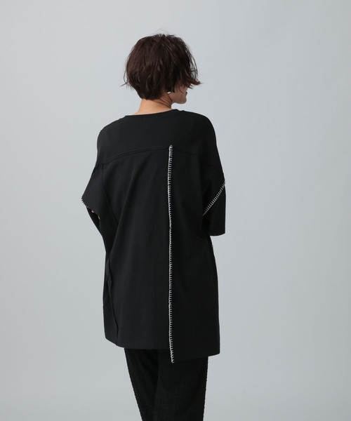 LEPSIM（レプシィム） チュニック リメイクステッチチュニックワンピース 992068 : ZOZOTOWN Yahoo!店 - 通販 ...