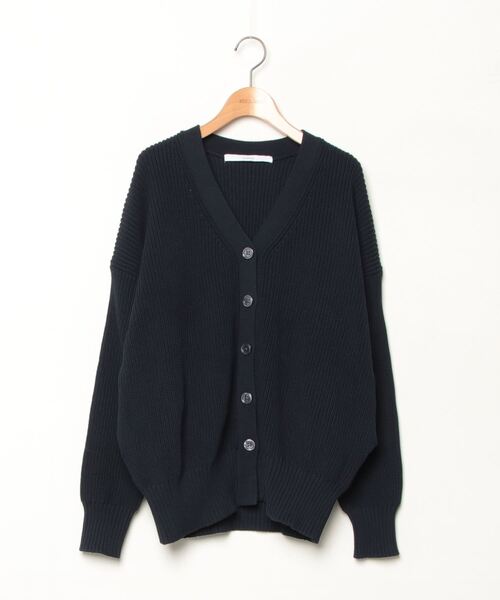 FRAMeWORK 「FRAMeWORK」 ニットカーディガン - ネイビー レディース : ZOZOTOWN Yahoo!店 - 通販 ...