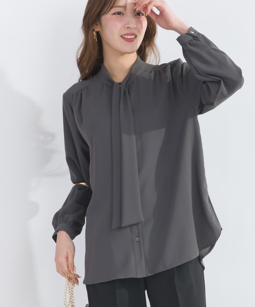 PICCIN シャツ ブラウス 「WEB限定」3WAYボウタイブラウス レディース : ZOZOTOWN Yahoo!店 - 通販 - Yahoo!ショッピング