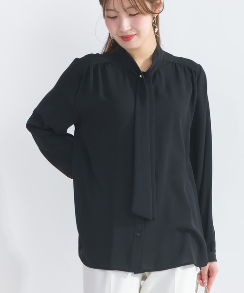 PICCIN シャツ ブラウス 「WEB限定」3WAYボウタイブラウス レディース : ZOZOTOWN Yahoo!店 - 通販 - Yahoo!ショッピング