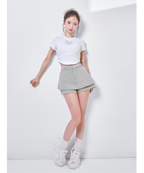Darich tシャツ ハートレースコンパクトTシャツ レディース : ZOZOTOWN Yahoo!店 - 通販 - Yahoo!ショッピング