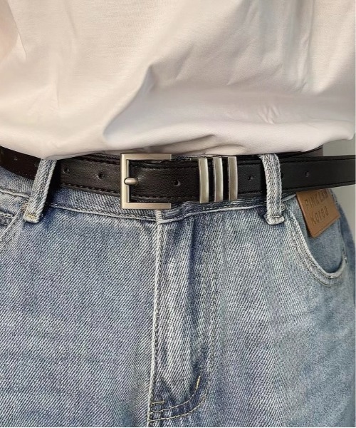 BURNER ベルト 「OKUOKU 0909」ベルト シルバーバックル シンプル ユニセックス oku-belt-695441226502-6 Nn メン : ZOZOTOWN Yahoo ...