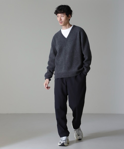 NANO universe（ナノ・ユニバース） セーター ニット AQUA ウール