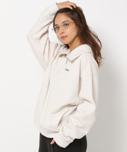 HEREIAM トレーナー スウェット 「HEREIAM」Spring Ready ハーフジップ レディース : ZOZOTOWN Yahoo!店 - 通販 - Yahoo!ショッピング