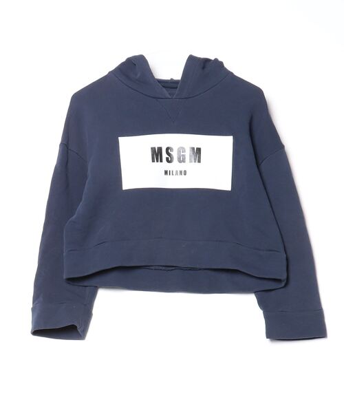 MSGM 「MSGM」 プルオーバーパーカー S ネイビー レディース : ZOZOTOWN Yahoo!店 - 通販 - Yahoo!ショッピング