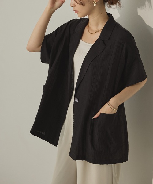 hunch（ハンチ） ジャケット FREE ブラック レディース : ZOZOTOWN Yahoo!店 - 通販 - Yahoo!ショッピング