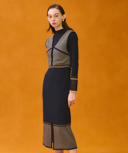 PUBLIC TOKYO（パブリックトウキョウ） ニットワンピース FREE