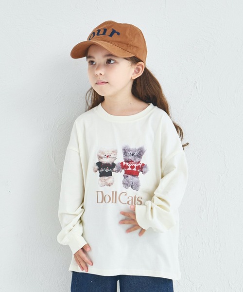 pairmanon tシャツ 「綿100%」ユニセックス ルーズシルエット アニマルプリント長袖Tシャツ キッズ 子供服 男の子 女の子 : ZOZOTOWN Yahoo!店 - 通販 ...