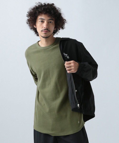 BAYFLOW 「BAYFLOW」 長袖Tシャツ LARGE カーキ メンズ : ZOZOTOWN Yahoo!店 - 通販 - Yahoo!ショッピング