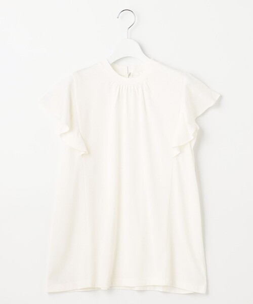 Feroux tシャツ Tシャツ 「UVケア」スタンドカラーフレアスリーブ Tシャツ レディース : ZOZOTOWN Yahoo!店 - 通販 - Yahoo!ショッピング