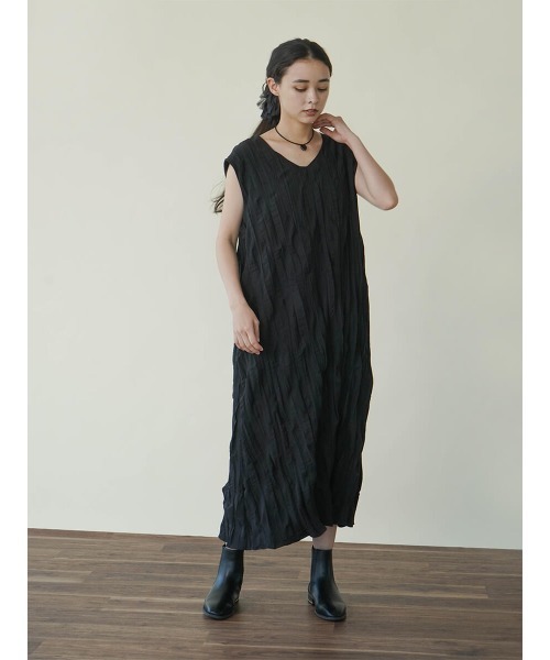 FIKA. ワンピース Ripple sleeveless dress : ZOZOTOWN Yahoo!店 - 通販 - Yahoo!ショッピング